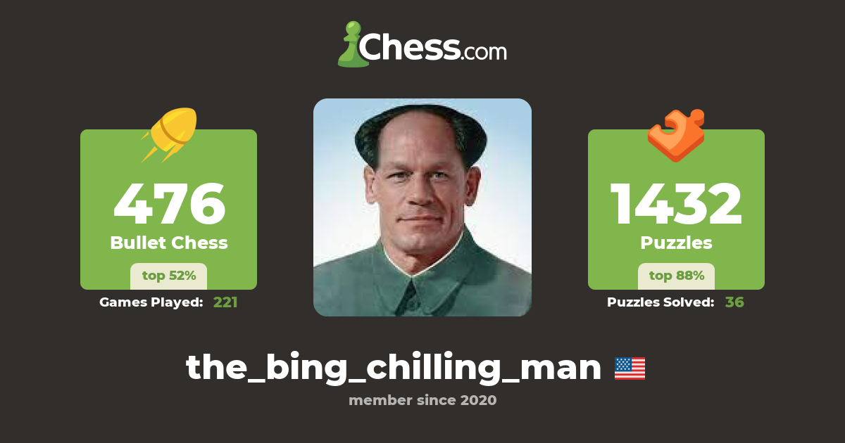 bing chilling (the_bing_chilling_man) - Chess Profile - Chess.com