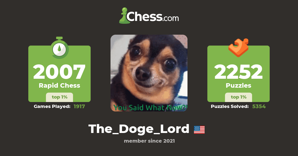 no u (The_Doge_Lord) - Chess Profile - Chess.com