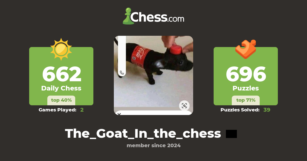 The_Goat_In_the_chess - Chess Profile - Chess.com