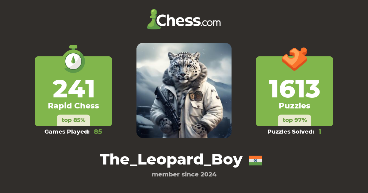 Krish Karan (The_Leopard_Boy) - Chess Profile - Chess.com
