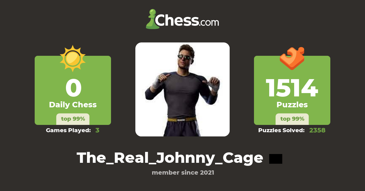 Johnny Cage (The_Real_Johnny_Cage) - Chess Profile - Chess.com