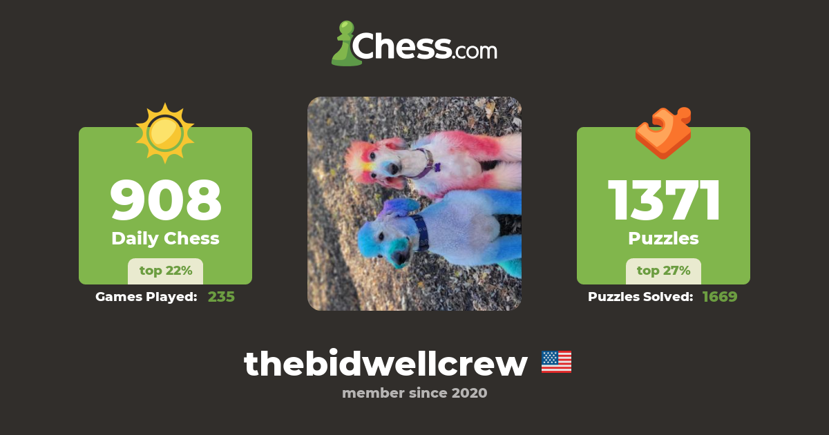 Jennifer Bidwell (thebidwellcrew) - Chess Profile - Chess.com