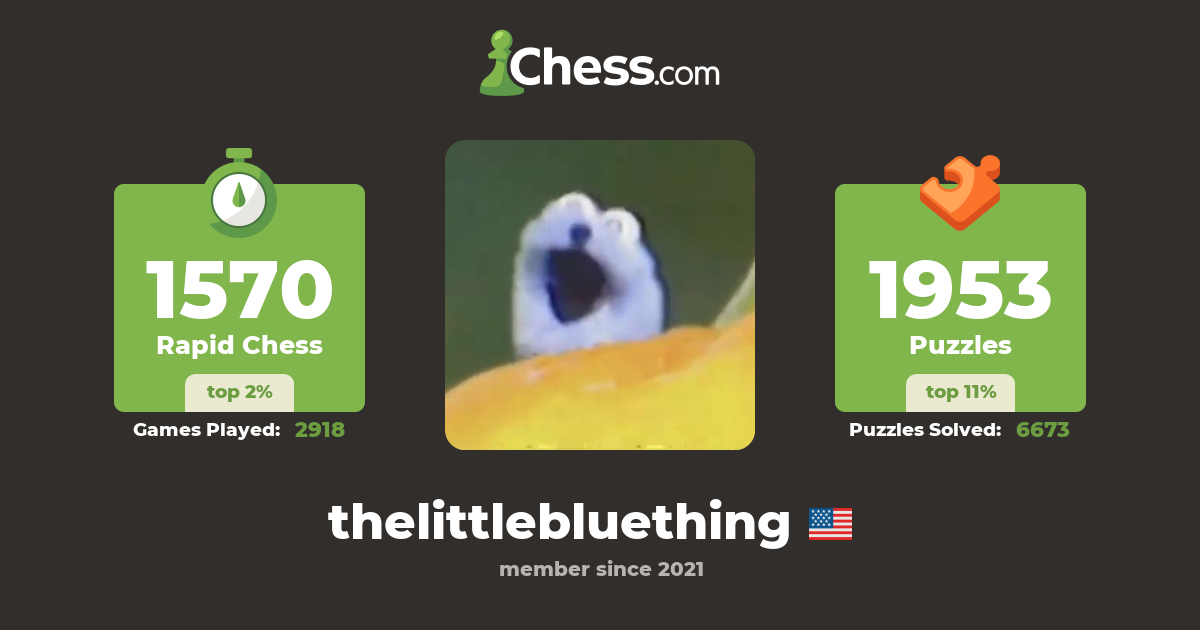Little Blue (thelittlebluething) - Chess Profile - Chess.com