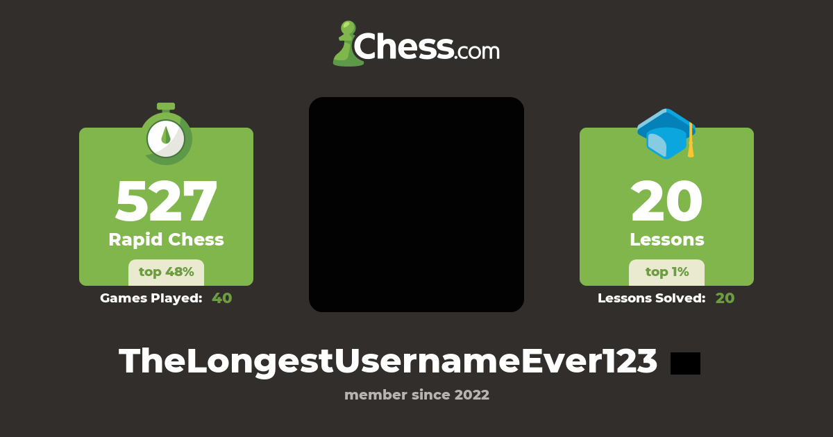 TheLongestUsernameEver123 (TheLongestUsernameEver123) - Chess Profile ...