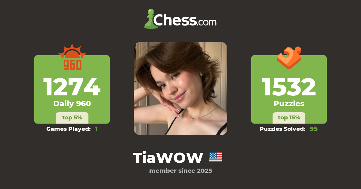Tia (TiaWOW) - Chess Profile - Chess.com