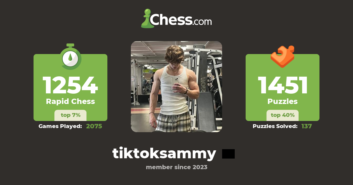 Sam Mooney (tiktoksammy) - Chess Profile - Chess.com