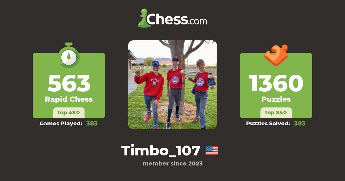 Timbo 107 (Timbo_107) - Chess Profile - Chess.com