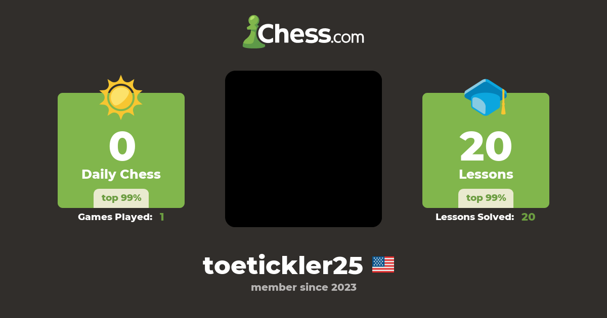 toetickler25 - Chess Profile - Chess.com