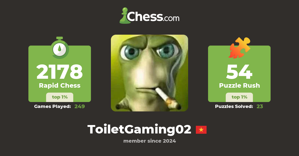 ToiletGaming02 - Chess Profile - Chess.com
