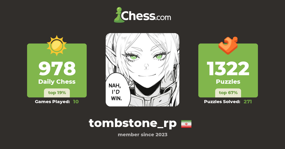 tombstone_rp - Chess Profile - Chess.com