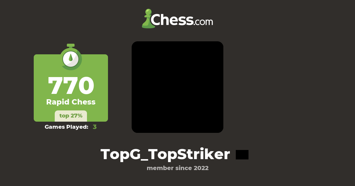 TopG_TopStriker - Chess Profile - Chess.com