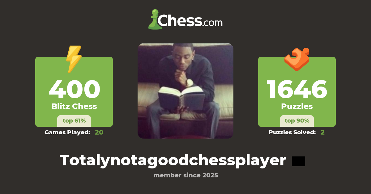 Him othy (Totalynotagoodchessplayer) - Chess Profile - Chess.com