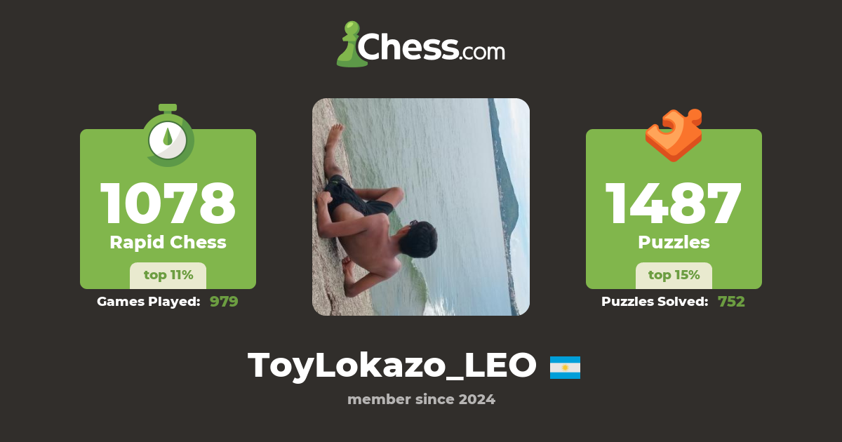 Leonel Gonzalez (ToyLokazo_LEO) - Chess Profile - Chess.com
