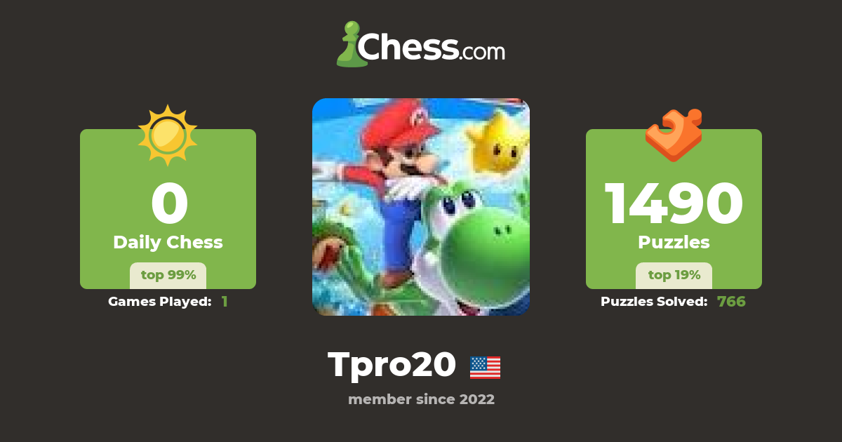 Tyler Prough (Tpro20) - Chess Profile - Chess.com