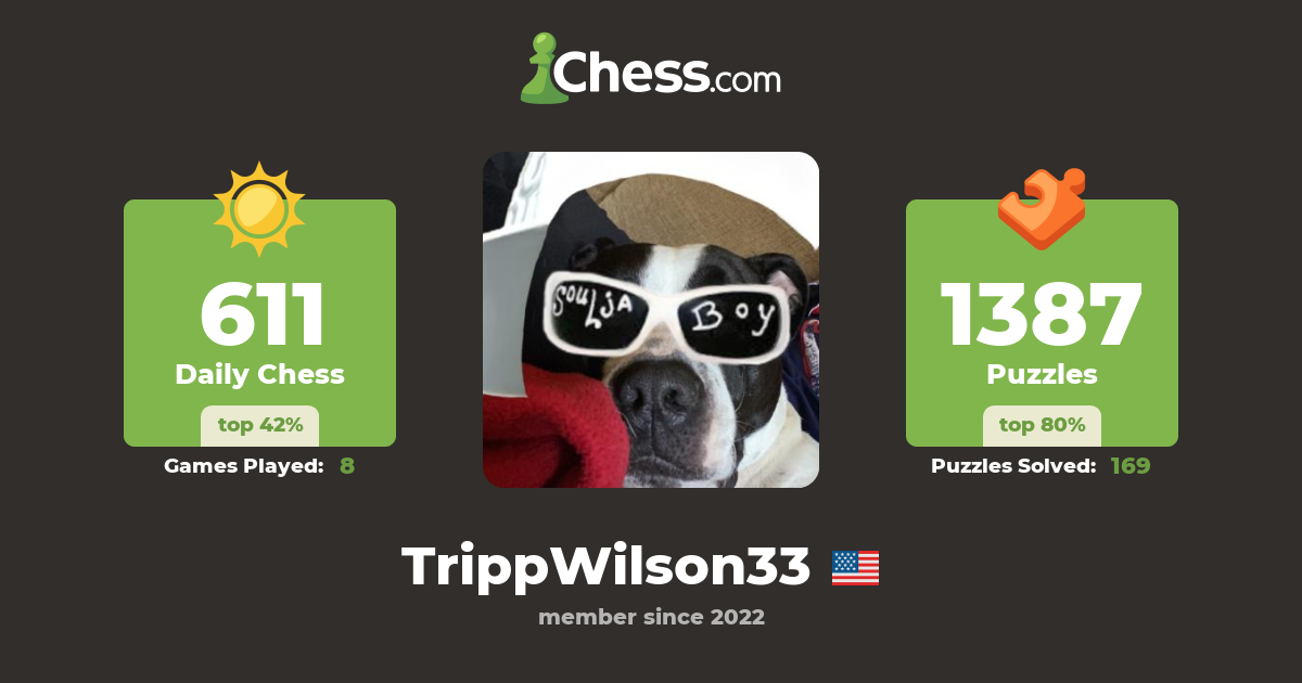 TrippWilson33 - Chess Profile - Chess.com