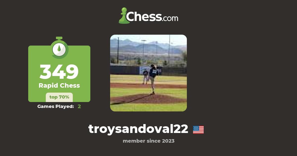 Troy Sandoval (troysandoval22) - Chess Profile - Chess.com