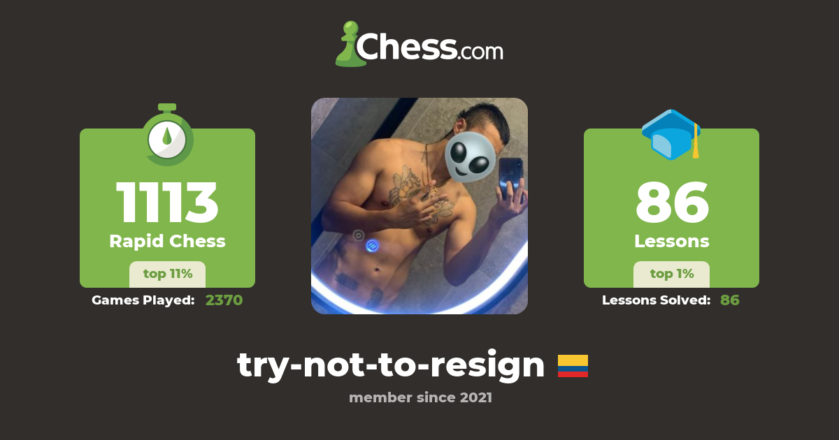 David Mendoza (try-not-to-resign) - Chess Profile - Chess.com