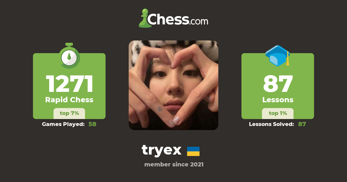 tryex - Chess Profile - Chess.com
