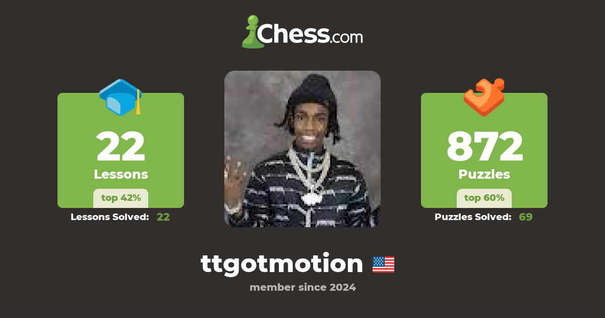 Terrance Freeman (ttgotmotion) - Chess Profile - Chess.com