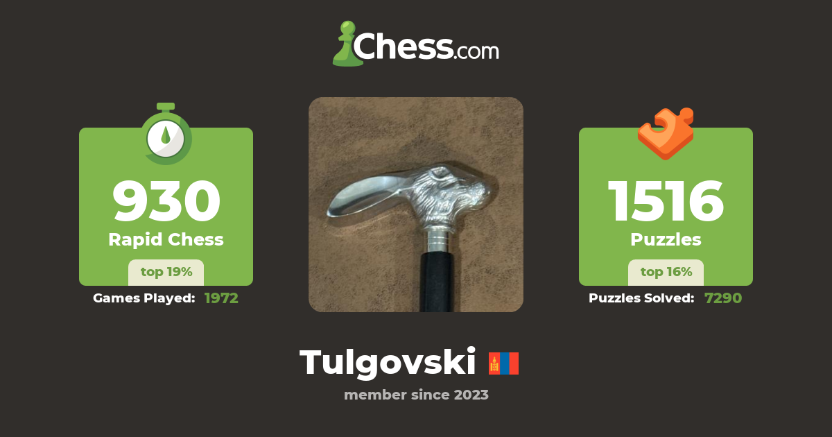 Munkhtulga Od (Tulgovski) - Chess Profile - Chess.com