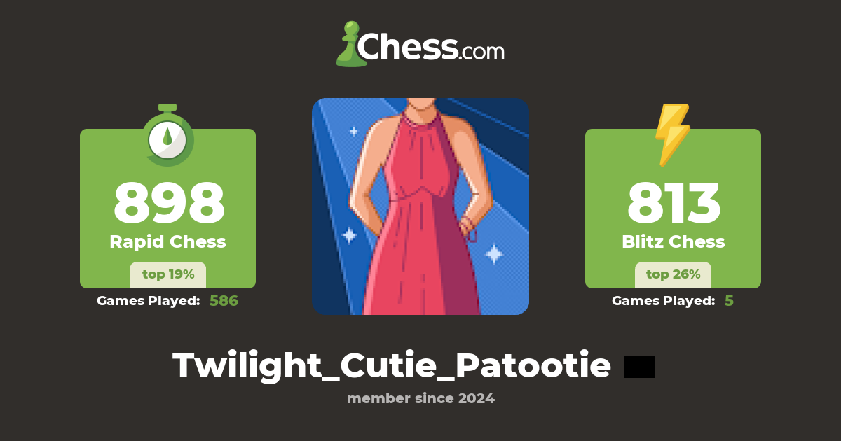 sarah اشجاری (Twilight_Cutie_Patootie) - Chess Profile - Chess.com