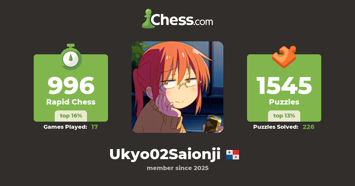 Ukyo02Saionji - Chess Profile - Chess.com