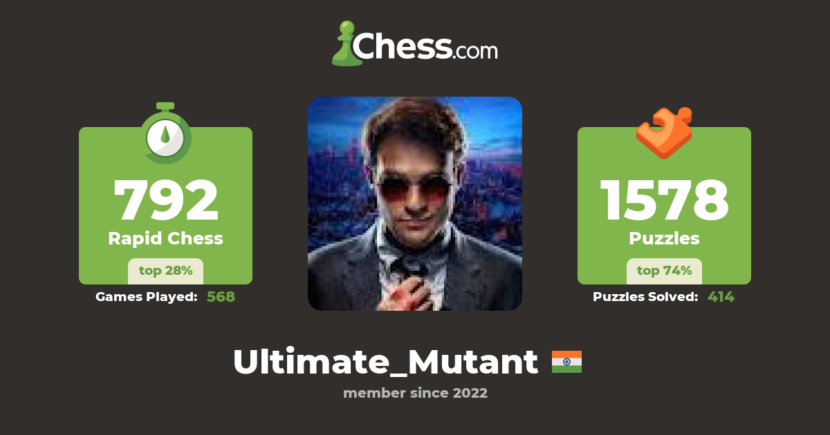 Ultimate Mutant (Ultimate_Mutant) - Chess Profile - Chess.com