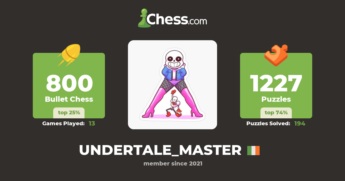 Status: alive (UNDERTALE_MASTER) - Chess Profile - Chess.com