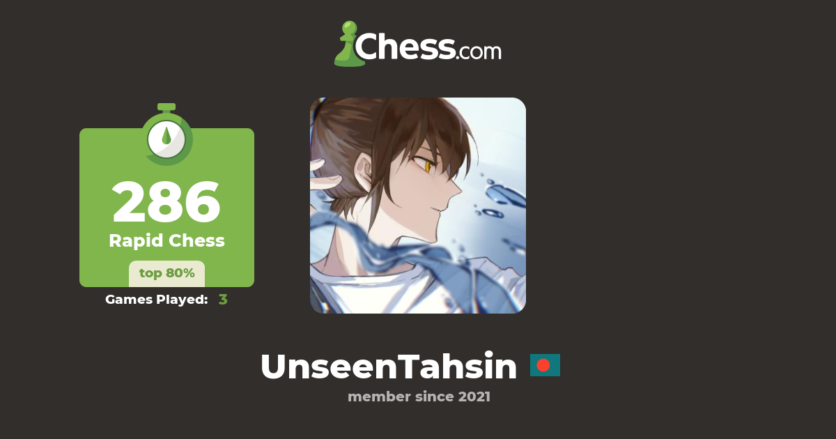 Tahsin Islam (UnseenTahsin) - Chess Profile - Chess.com