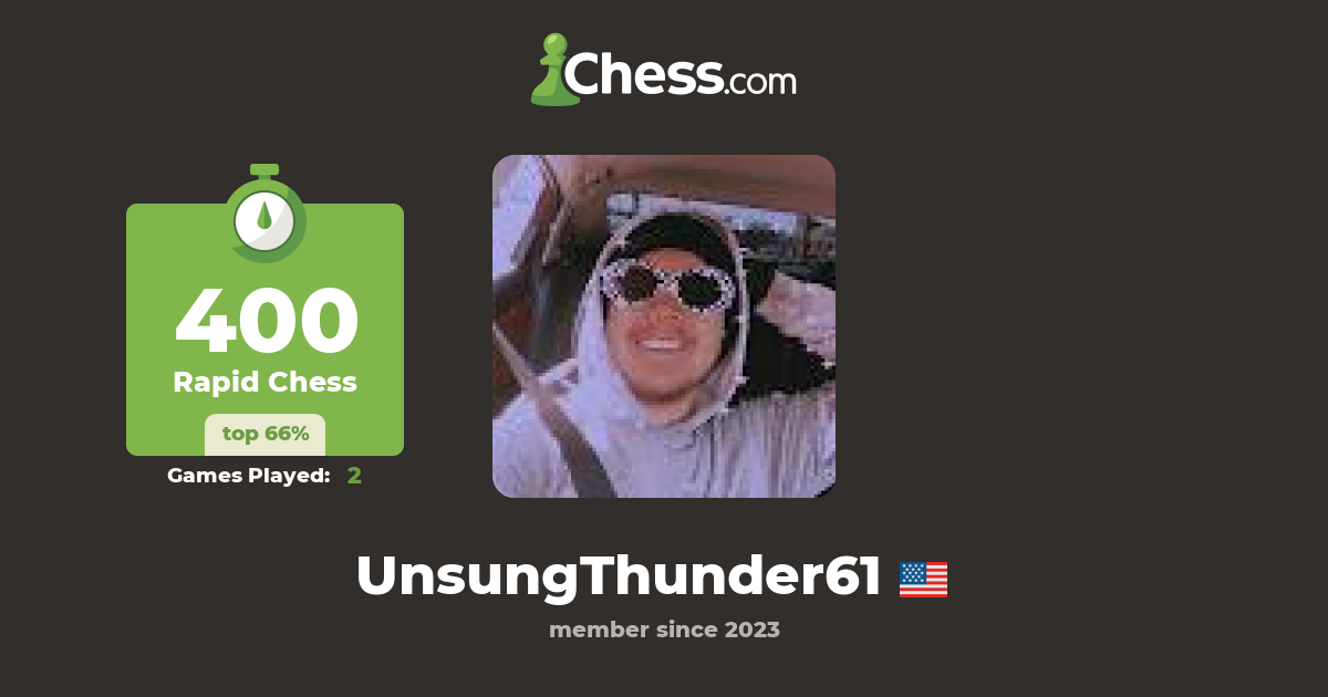 maison clemmer (UnsungThunder61) - Chess Profile - Chess.com