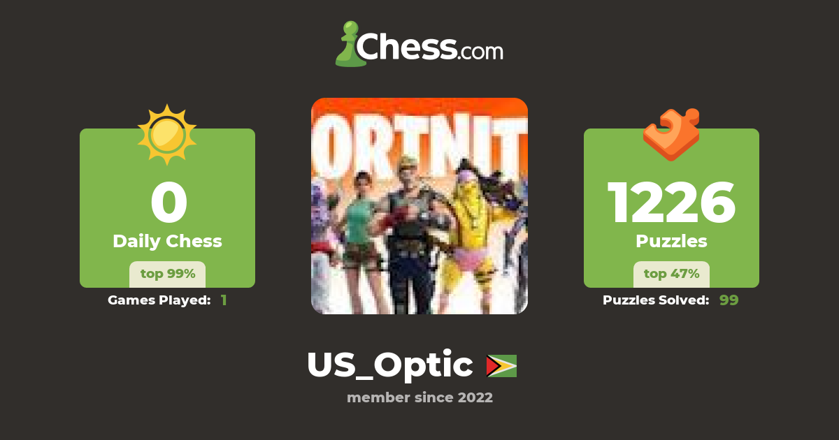 Daniel Beharry (US_Optic) - Chess Profile - Chess.com