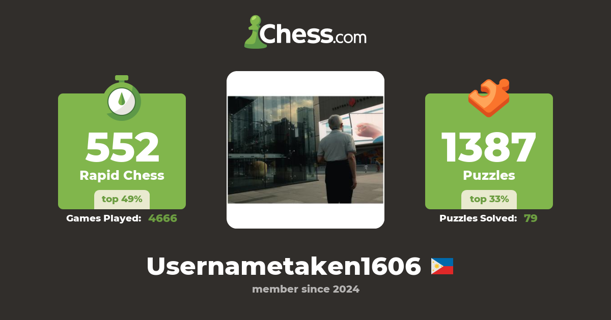 Cheesy Chest (Usernametaken1606) - Chess Profile - Chess.com