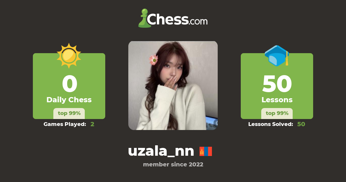 Zulaa Cute (uzala_nn) - Chess Profile - Chess.com