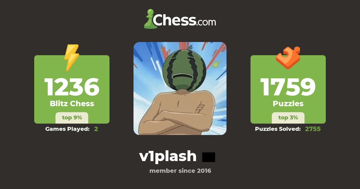 v1plash - Chess Profile - Chess.com