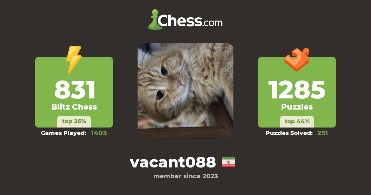 ali meow (vacant088) - Chess Profile - Chess.com