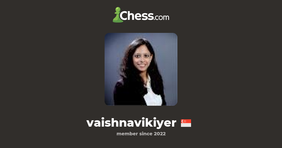Vaishnavi Iyer (vaishnavikiyer) - Chess Profile - Chess.com
