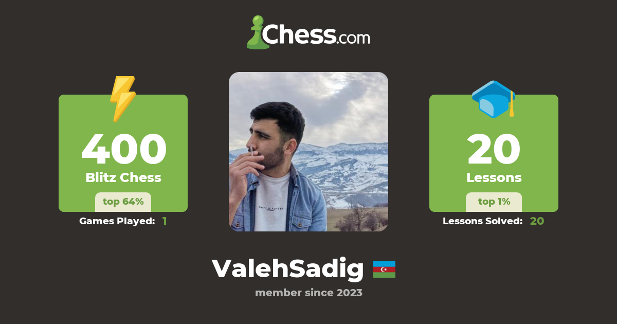 Valeh Sadiqov (ValehSadig) - Chess Profile - Chess.com