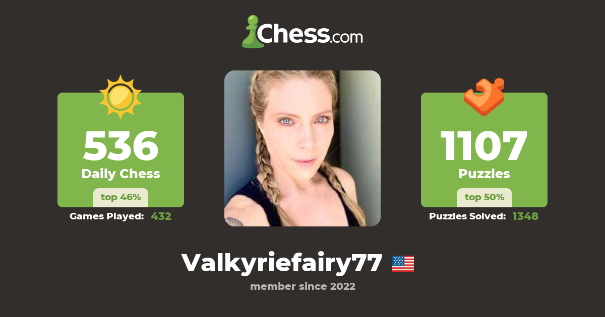Valkyriefairy77 - Chess Profile - Chess.com