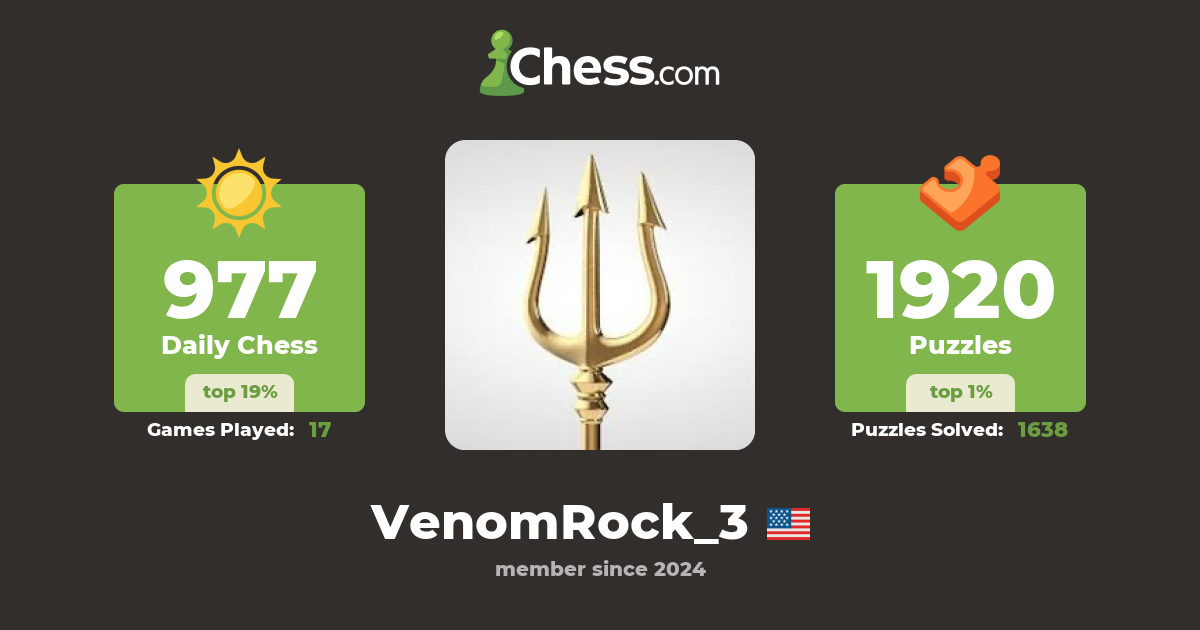 Venom Rock (VenomRock_3) - Chess Profile - Chess.com