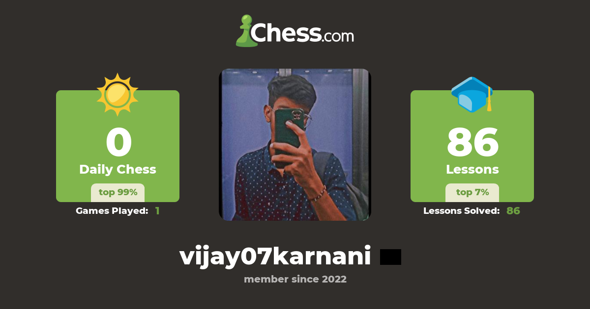 vijay07karnani - Chess Profile - Chess.com