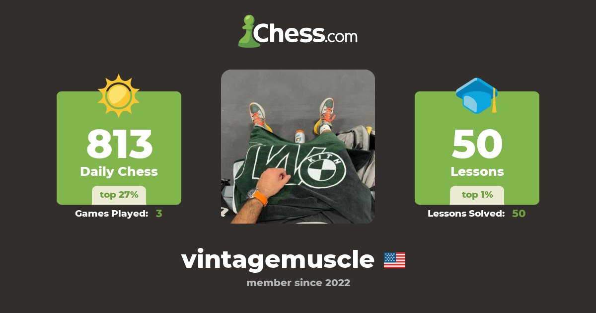 vintagemuscle - Chess Profile - Chess.com