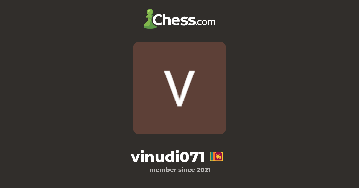 Vinudi Viranya (vinudi071) - Chess Profile - Chess.com