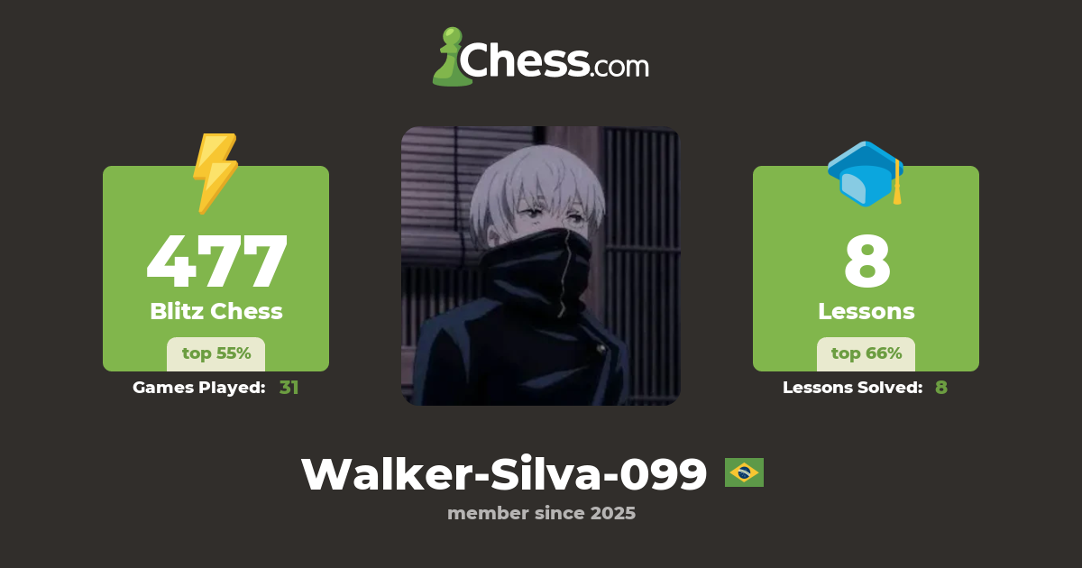 Jogos Games (Walker-Silva-099) - Chess Profile - Chess.com