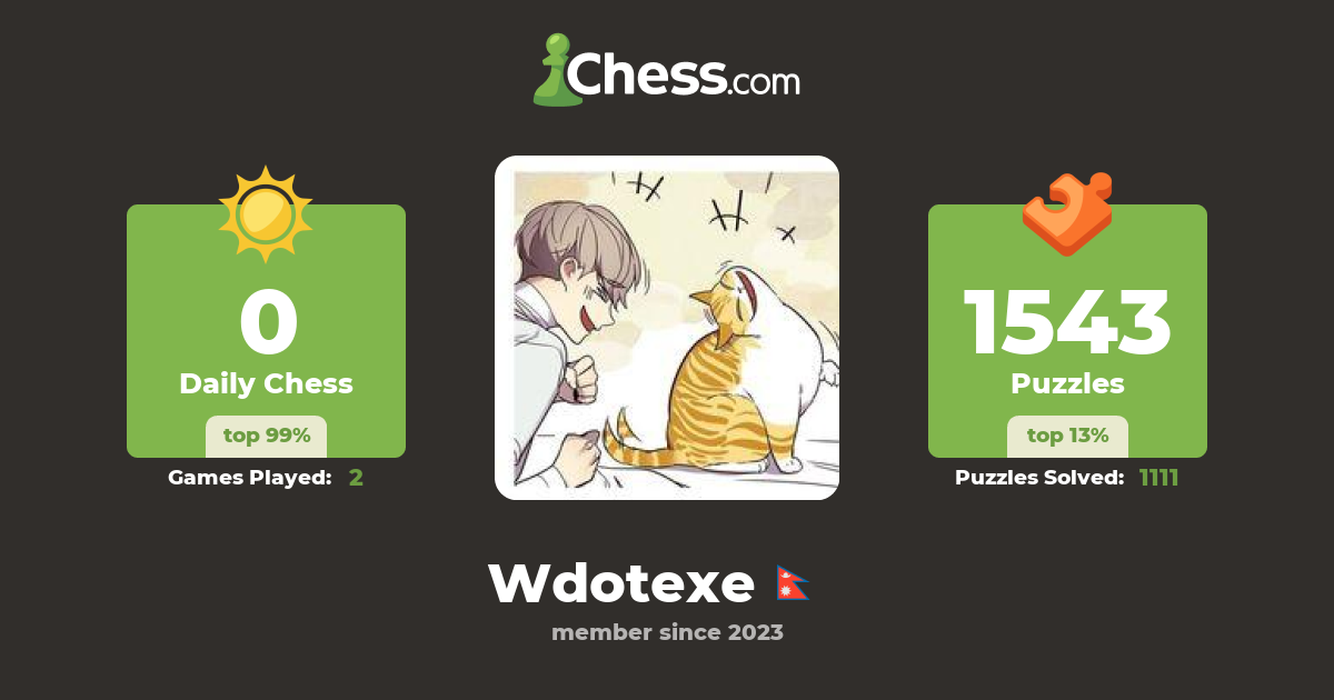 Alan Rai (Wdotexe) - Chess Profile - Chess.com
