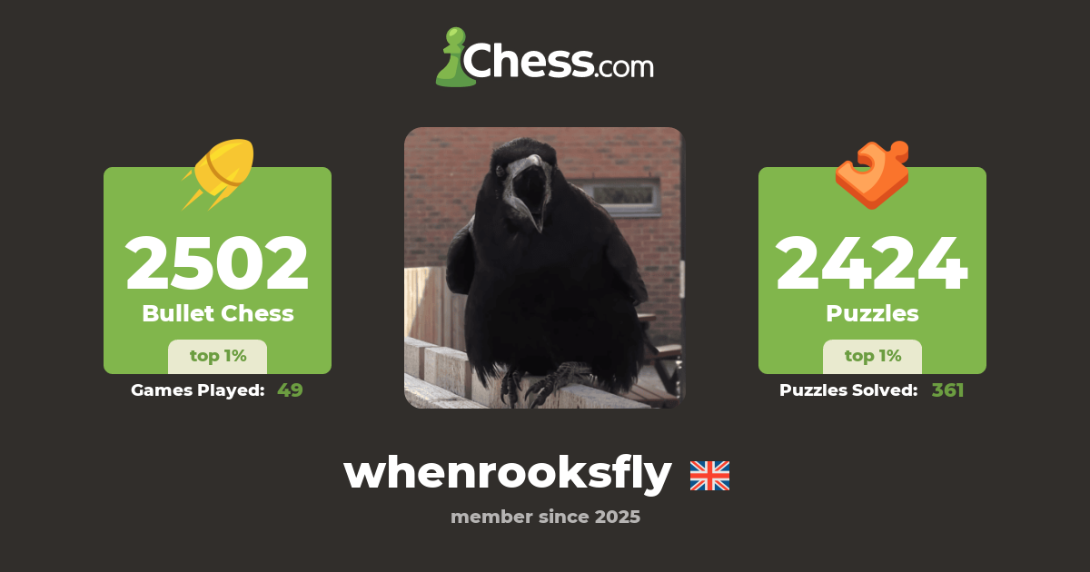 Rooks♖♜ (whenrooksfly) - Chess Profile - Chess.com