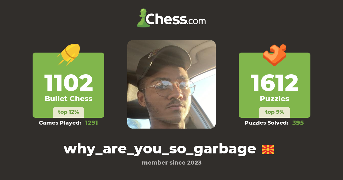 Bobby Fisher (why_are_you_so_garbage) - Chess Profile - Chess.com