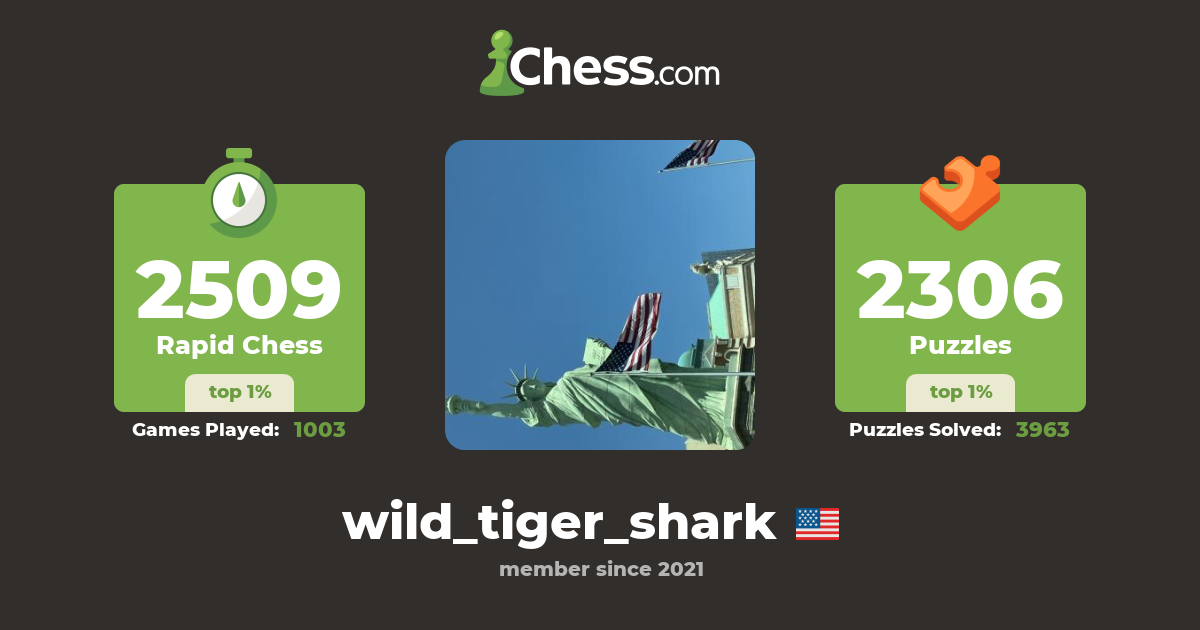 wild_tiger_shark - Chess Profile - Chess.com
