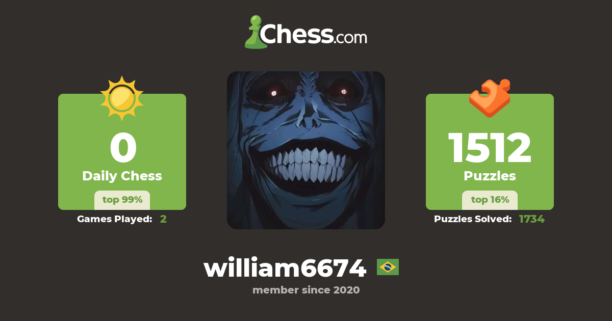 william6674 - Chess Profile - Chess.com