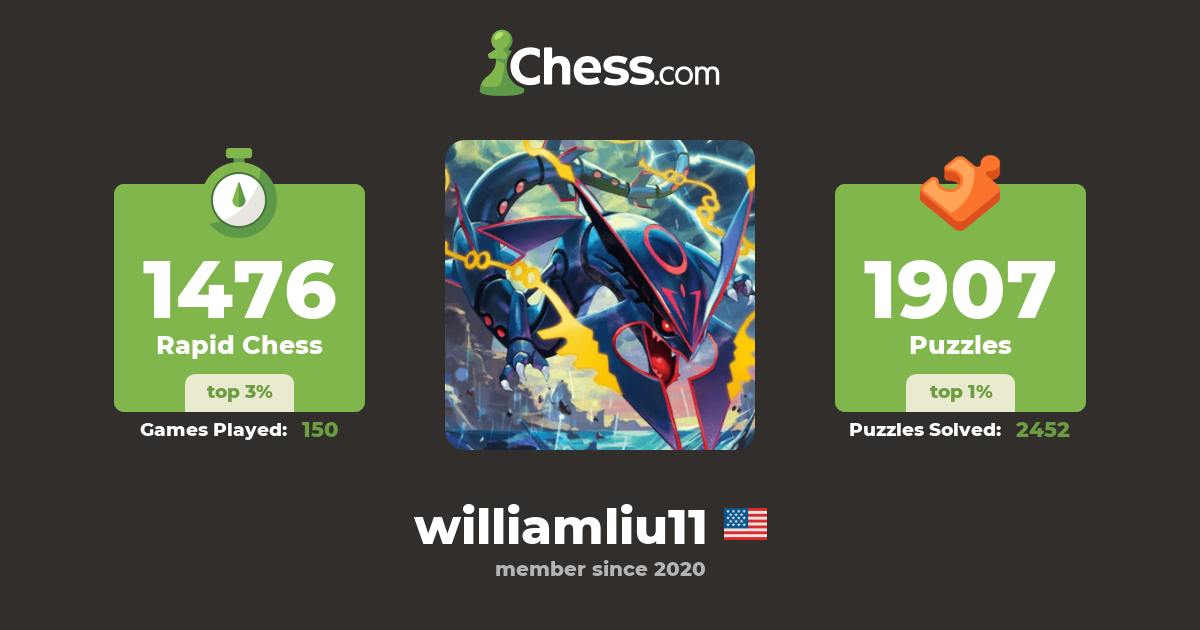 William Liu (williamliu11) - Chess Profile - Chess.com