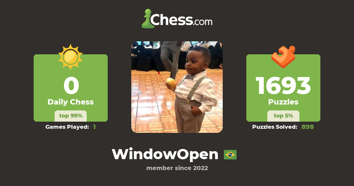 WindowOpen - Chess Profile - Chess.com
